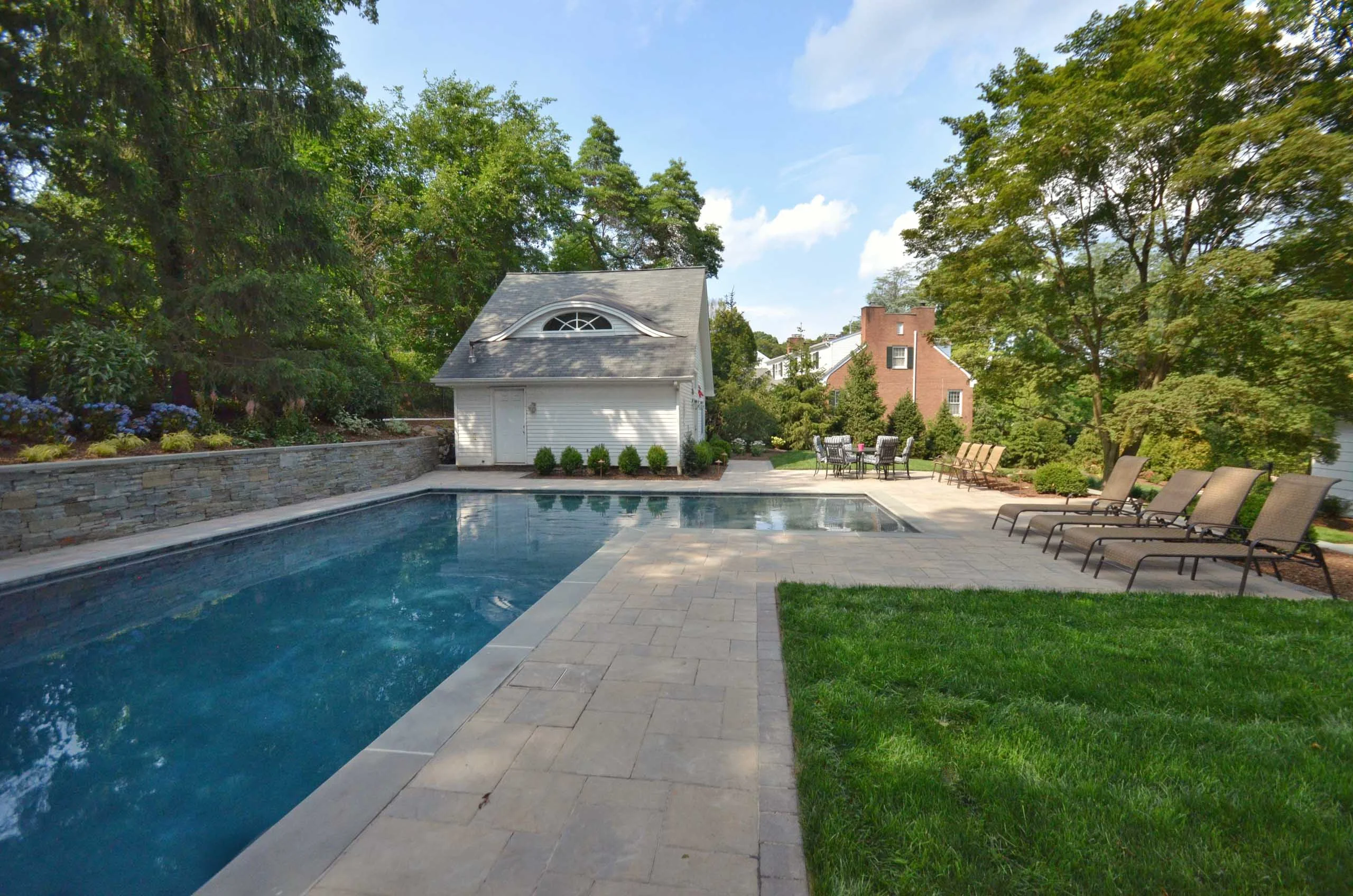 Luxury Pool Landscaping and Hardscapes in Ridgewood, NJ